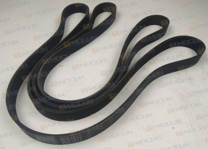 Rubber Material Diesel Engine Fan Belt For Trucks Anti - Abrasion ...