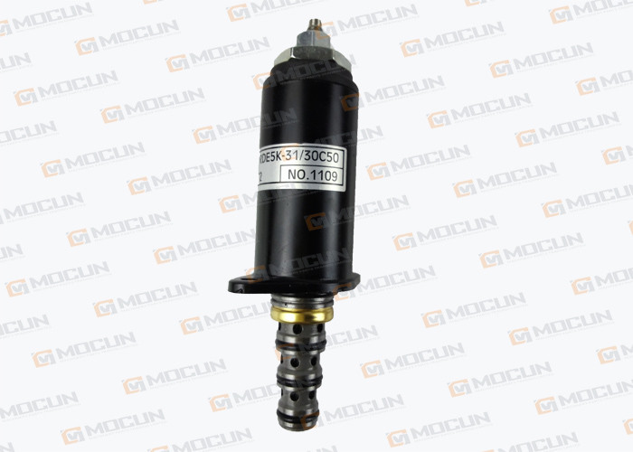 24V Excavator Stop Solenoid Valve Assy YN35V00047F1 For Kobelco SK200-8 ...