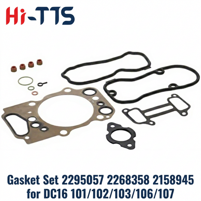 Scania DC16 Crankcase Cover Gasket - OEM 1745816, 1446214